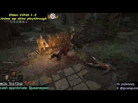 ELDEN VINS 1.2 update modtest - Smitchscript sword ULTIMATE ART showcase