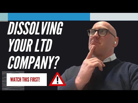 THINKING OF DISSOLVING OR STRIKING OFF A COMPANY? - WATCH THIS FIRST!