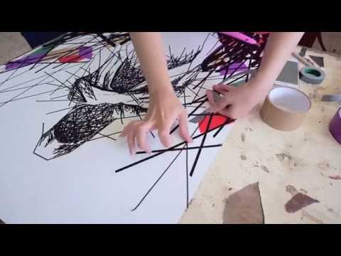 Tape Art Around The World: Egypt