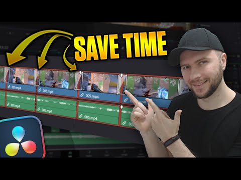 Apply Transition to All Cuts in Davinci Resolve