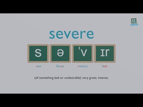 How to pronounce severe ?