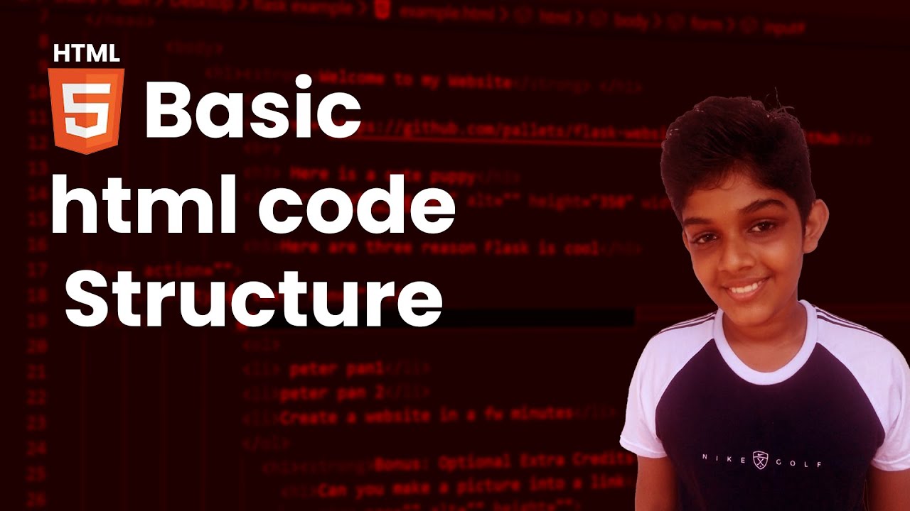 Learn basic html code structure easily | RANDI RAVEL