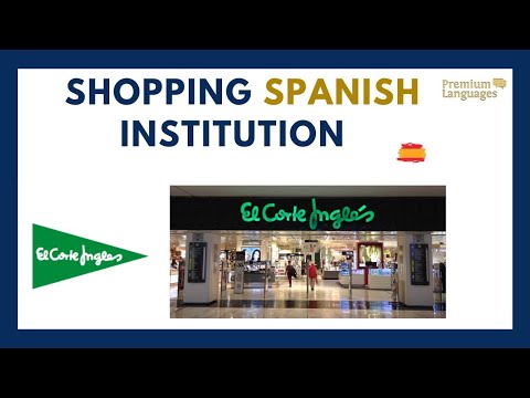 Spanish culture: El Corte Inglés – Spanish resources