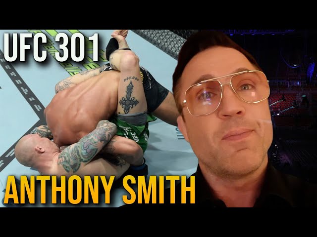 When Anthony Smith was just one head nod away from becoming the light ...