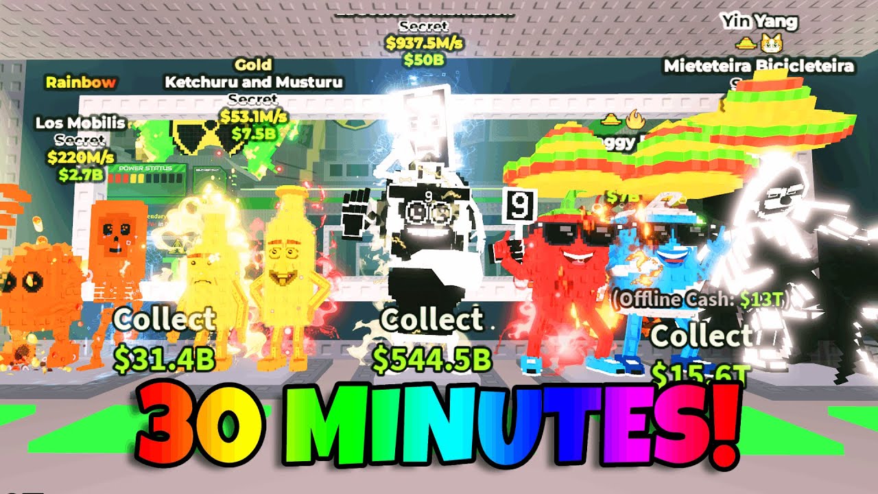 30 MINUTES OF MY BEST ADMIN ABUSES IN STEAL A BRAINROT!