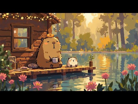 Chill Lofi Capybaraπ±π§ Cute Lofi Music Playlist For Study Relax and Chill ~ Deep Sleeping Music