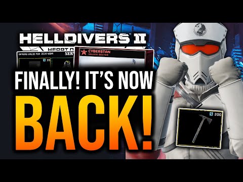 Helldivers 2 - Devs Bring It Back! Cyberstan & Super Store News!