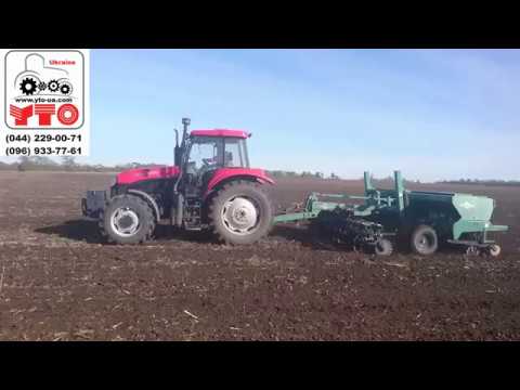 Трактор YTO 1204 с сеялкой GREAT PLAINS SPS 1500 4 м