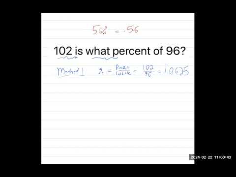 102 is what percent of 96 – SAT Prep