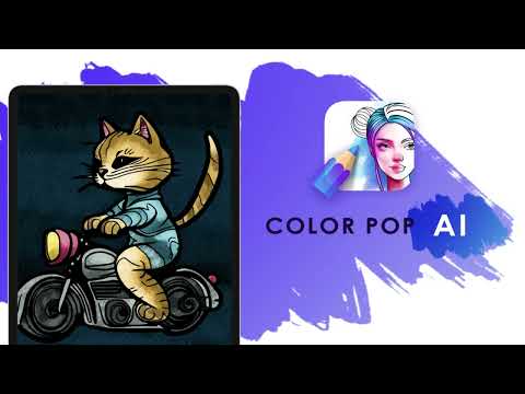 Color Pop AI - World's First AI Coloring Pages Generator