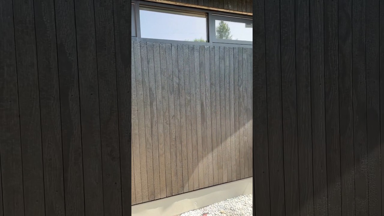 BTS Shou-Sugi-Ban Siding | Delta Millworks Wood | Sustainable Home Design | House Exterior Ideas