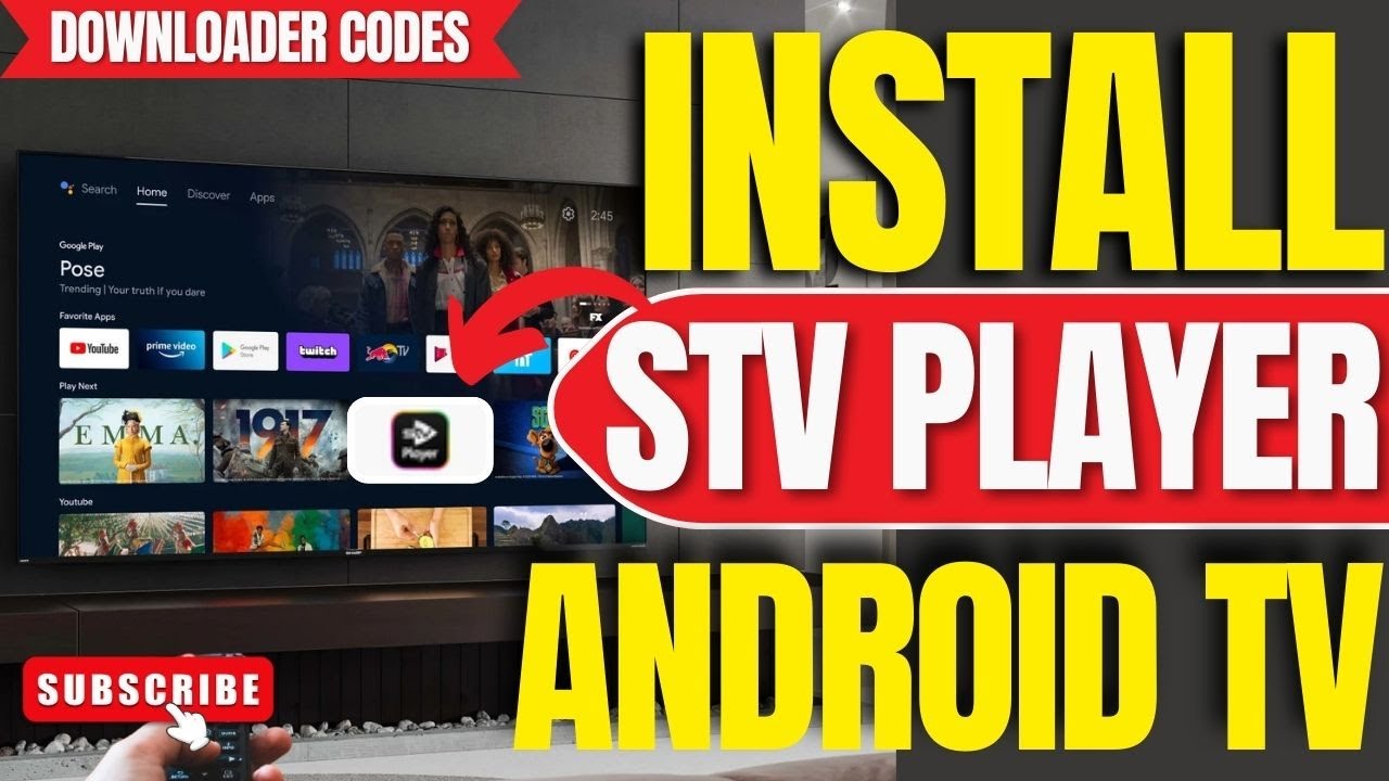 ✅How To Install STV Player App on ANY Android TV (Downloader Code 2026)