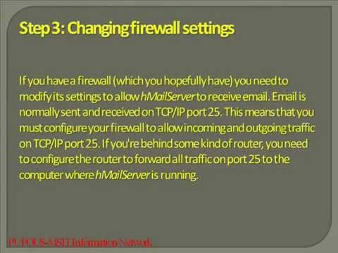 NRCP Mail Server Setup