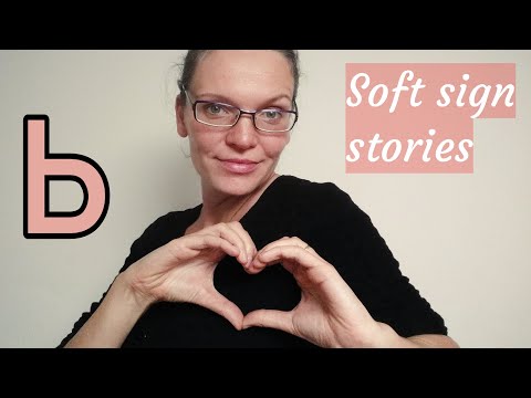 Soft sign stories - Russian words ending in a soft sign -ั