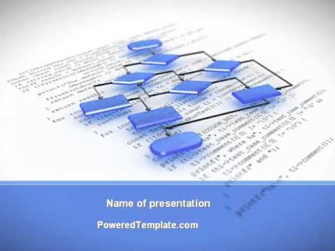 Bossy Flowchart PowerPoint Template by PoweredTemplate.com