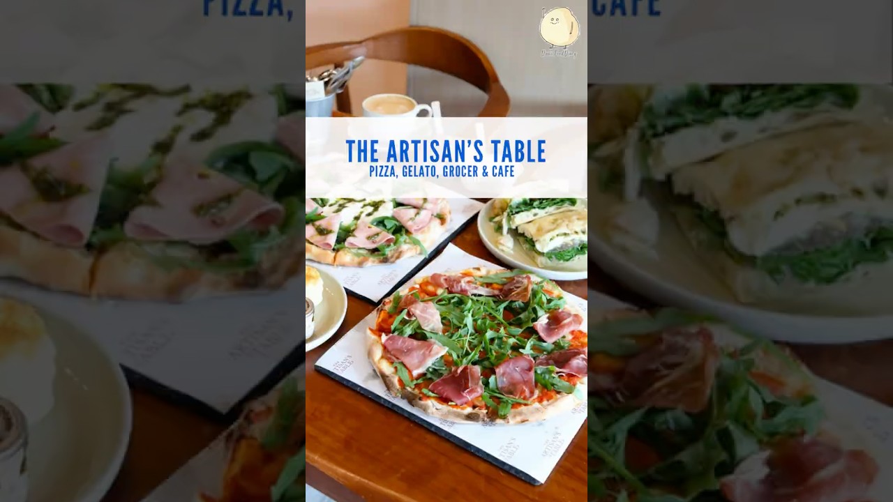 The Artisan’s Table at The Rail Mall: Affordable Pizza, Gelato and Grocer Café  #danielfooddiary