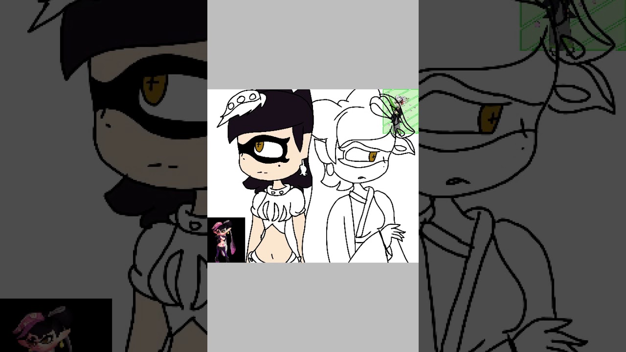 Squid Sisters Splatoon 2 Speed Paint