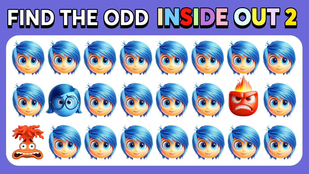 Find the ODD One Out - Inside Out 2 Edition | Inside Out 2 Movie Quiz
