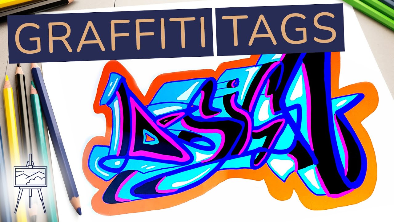 Cómo dibujar etiquetas de grafiti: conceptos básicos e ideas
