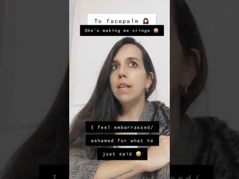 ¿Cómo se dice ''vergüenza ajena'' en inglés?
