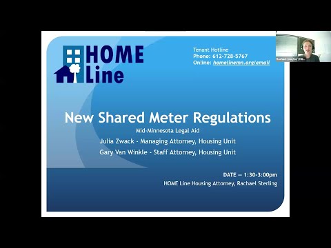 10/23/24 Tenant/Landlord Webinar — New Shared Utility Meter Regulations