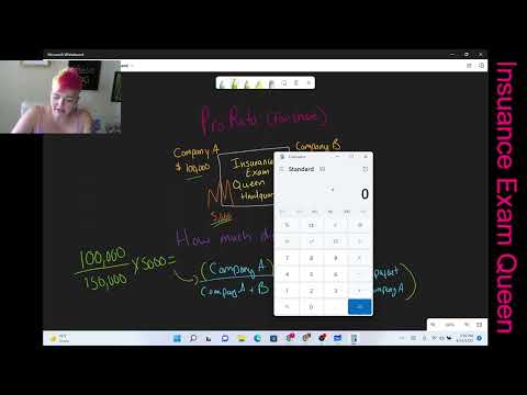 Insurance Exam Prep: Pro Rata Math Example