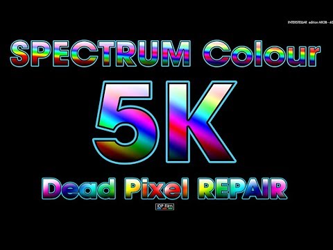 FIX Dead Pixel - "INTERSTELLAR" edition MK3b - 60FPS 5K HD - 1 HOUR LONG