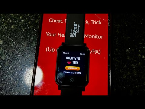 Cheat, Fool, Hack, Trick your Heart Rate Monitor!駭客或欺騙你的心率監測器,讓你相信你正在做一些劇烈的運動!(For Tempo 5C Tracker)