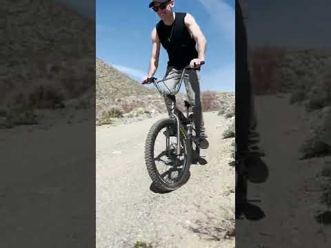 High Power Electric BMX in Big Pine.