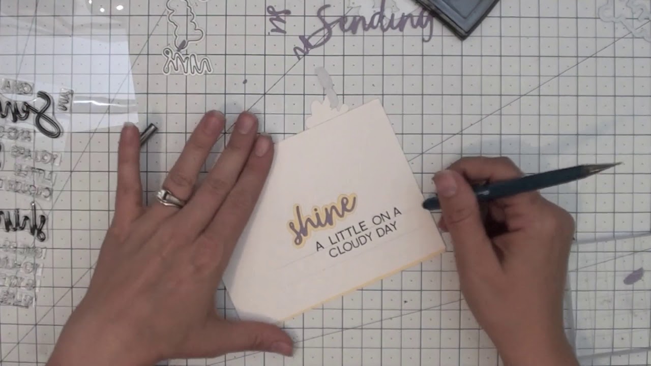 Two Minute Tip - Aligning Word Stamps & Dies