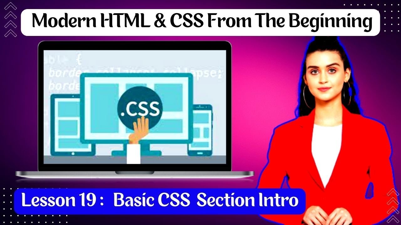 Lesson 19. Basic CSS Section Intro #html,  #CSS, #Basic_html, #Basic_CSS , #Freelancing_Help_Zone