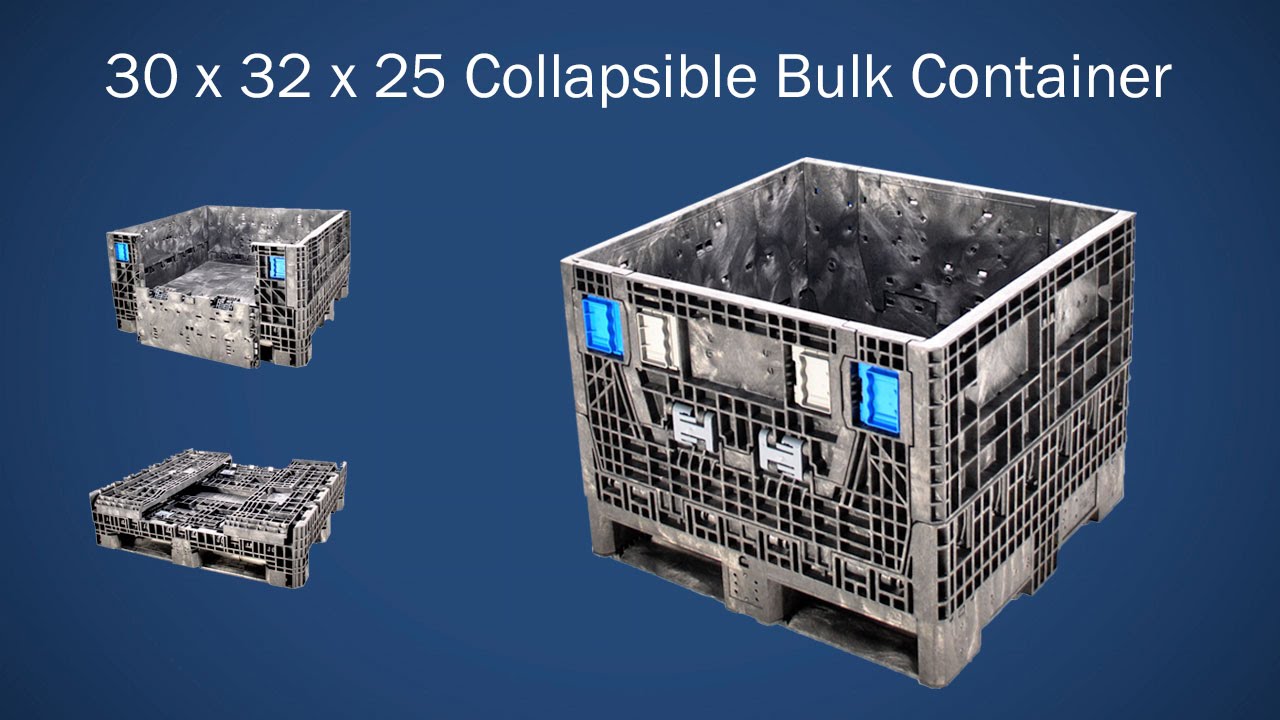 Orbis Collapsible Bulk Container 30 x 32 x 25
