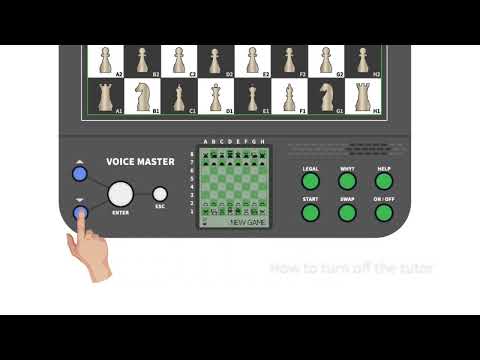How to Play the iCore Electronic chess voice chess master