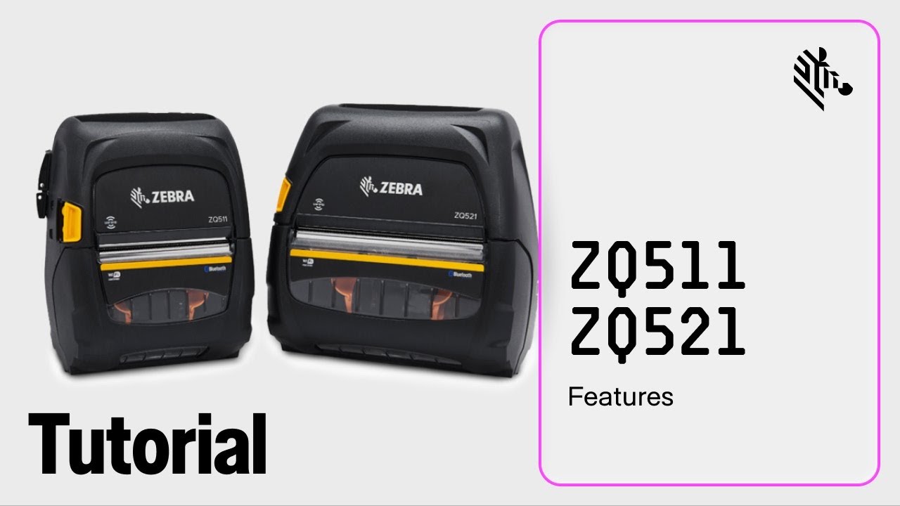Zebra ZQ500 Series How To: Understand the Features