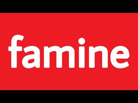 Famine | Definition of famine with example sentences