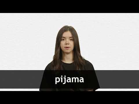 Traducción en inglés de “PIJAMA” | Collins Diccionario español-inglés