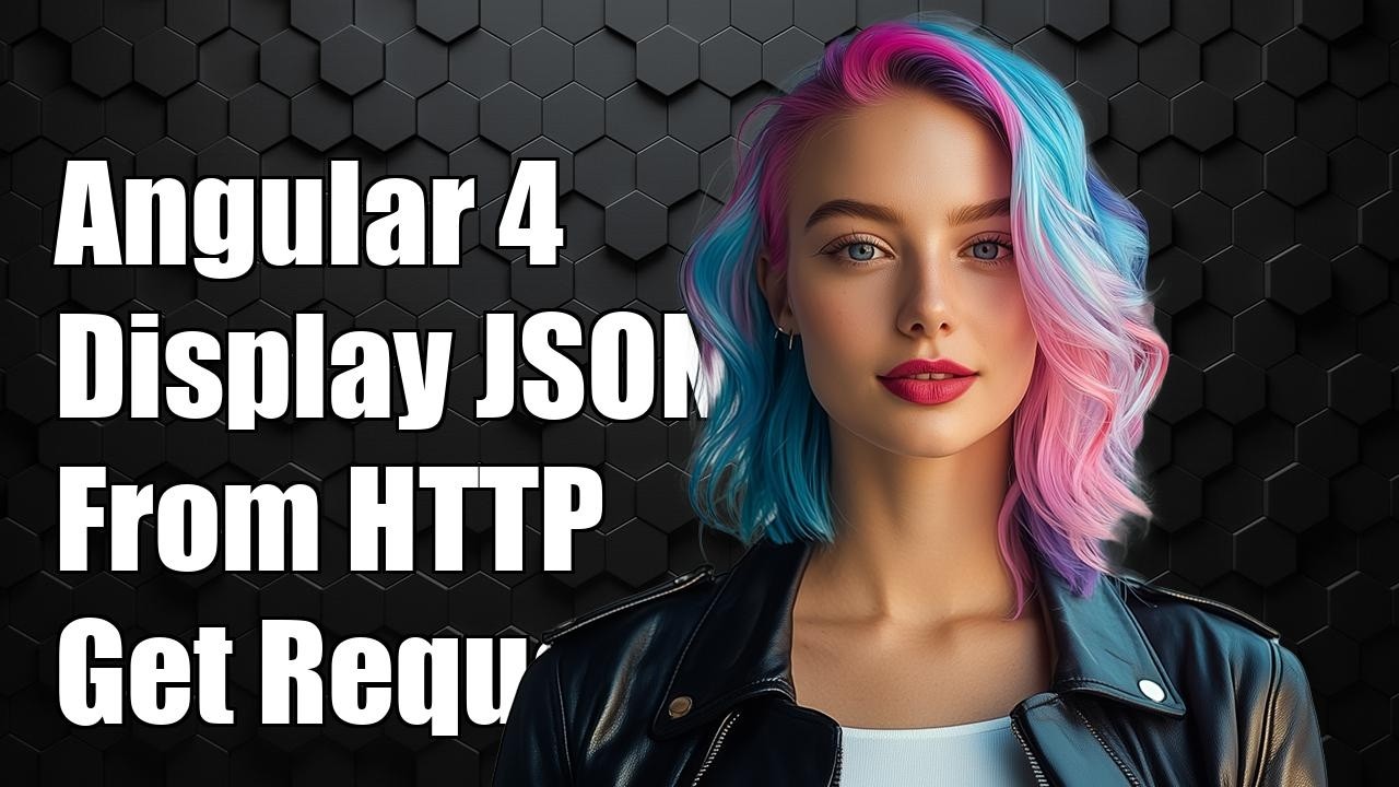 Angular 4 Display JSON Data from HTTP Get Request
