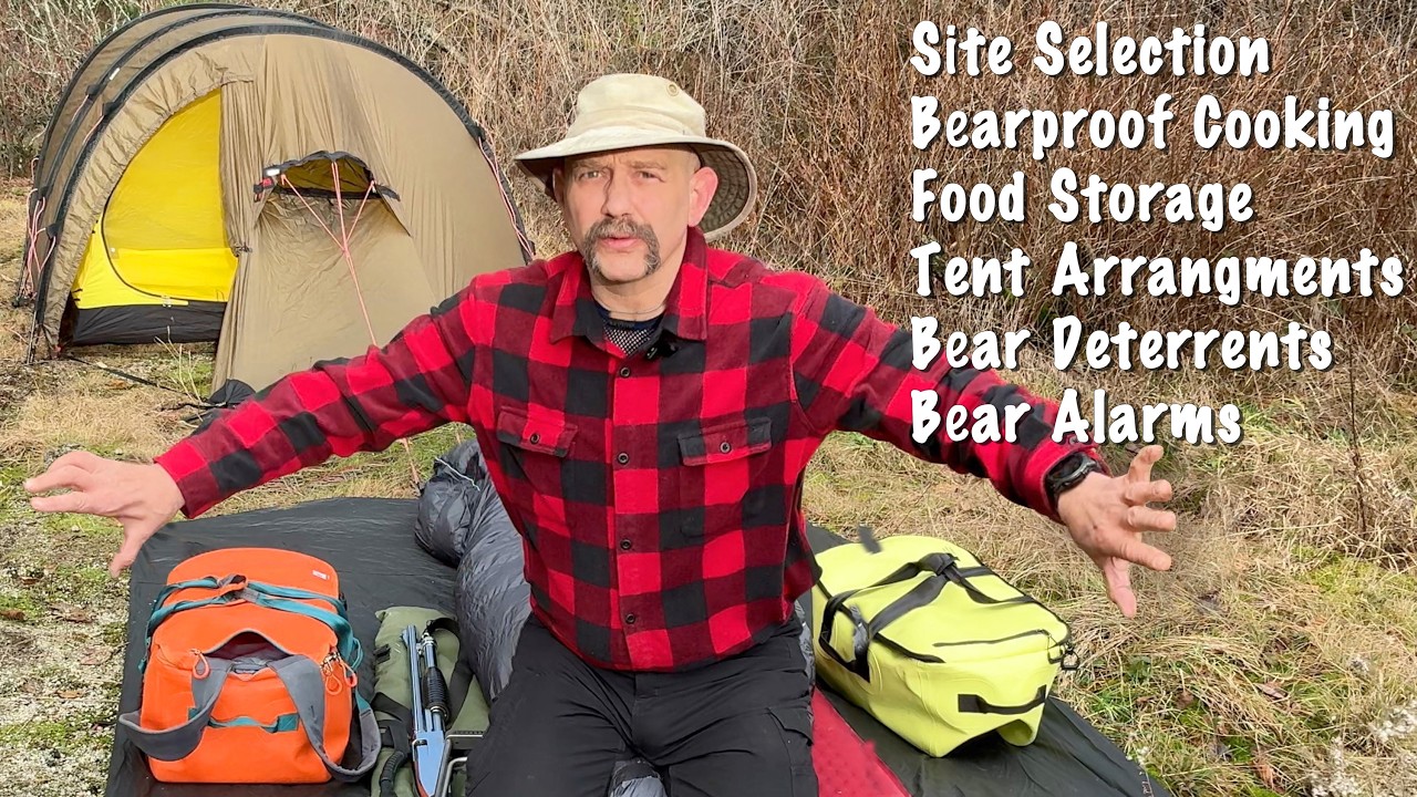 How to Bearproof Your Camp When You're Camping, Hiking or Canoeing