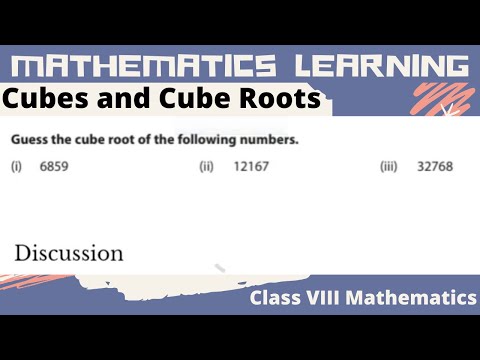 Guess the cube roots of numbers using estimation