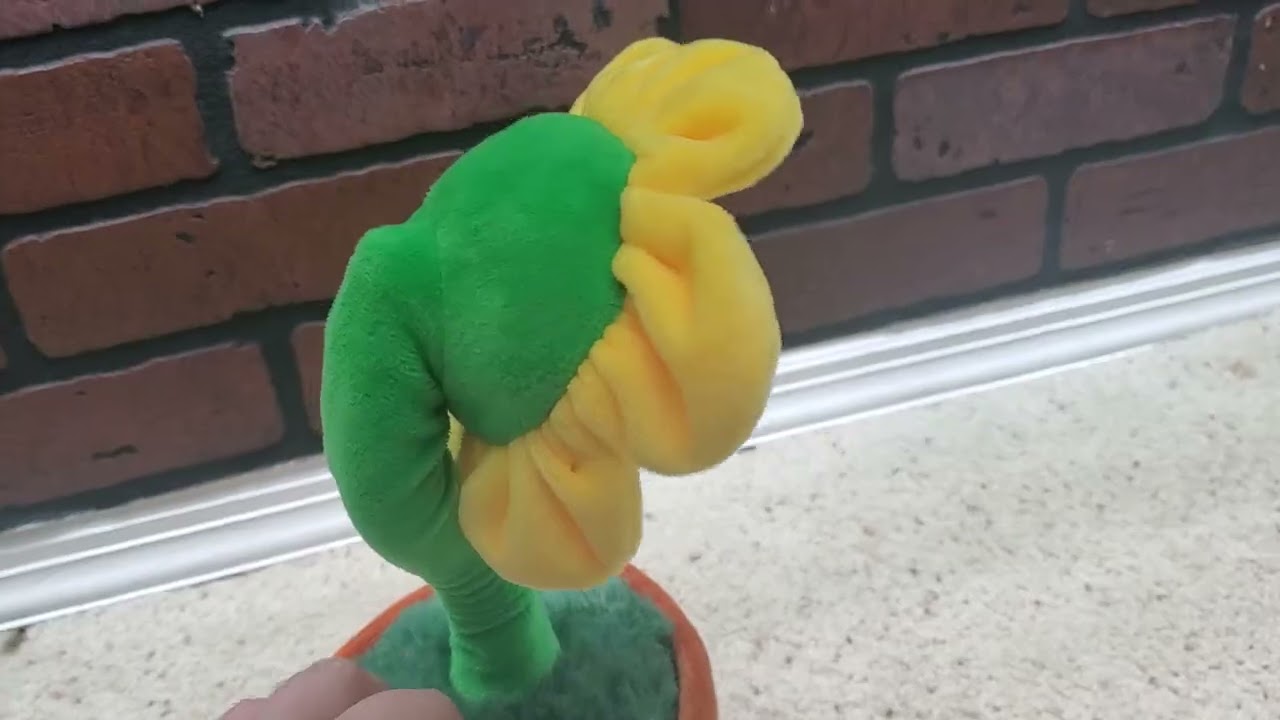 Undertale dancing Flowey plush from Fangamer