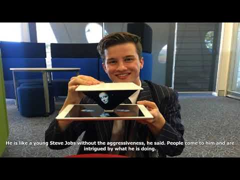 Teenage tech entrepreneur becomes ceo at age 17