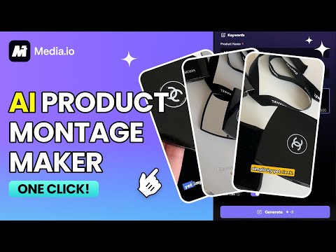 🎬 Create Stunning Video Montages in Seconds! | Media.io AI Video Editor