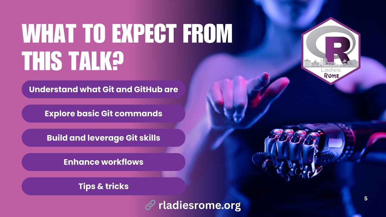 R-Ladies Rome (English) - Git & GitHub: Practical Version Control for Data Work