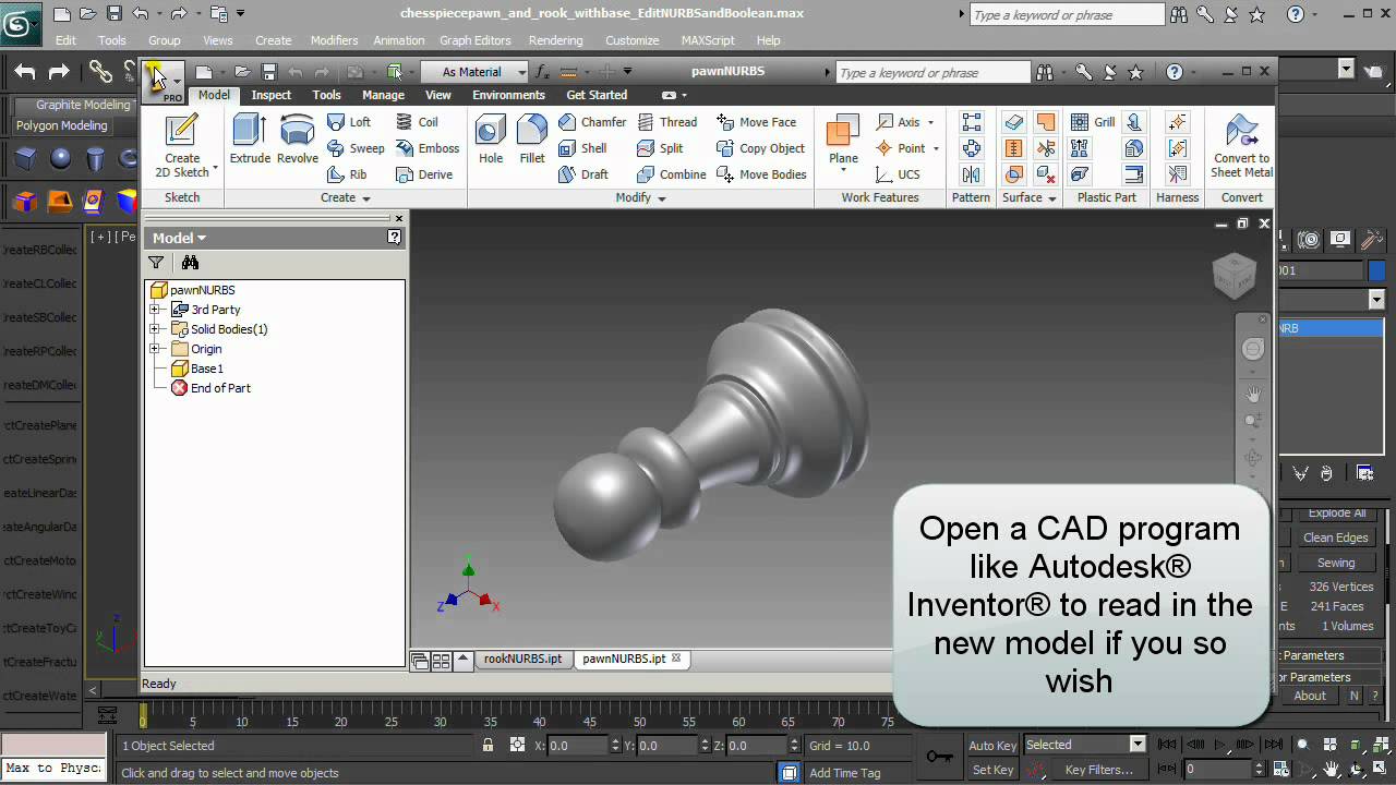 Converting Poly Models into CAD Models