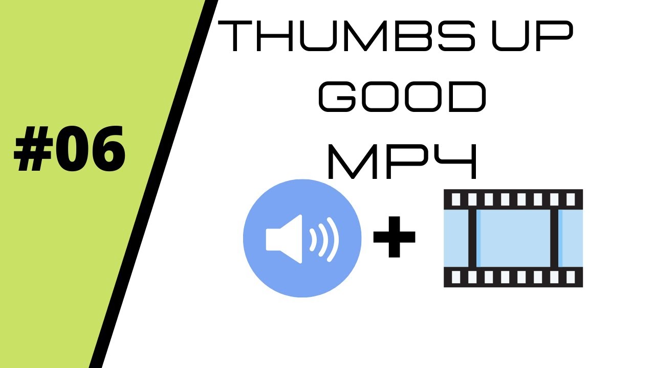GIF + SOUND | Thumbs Up Good