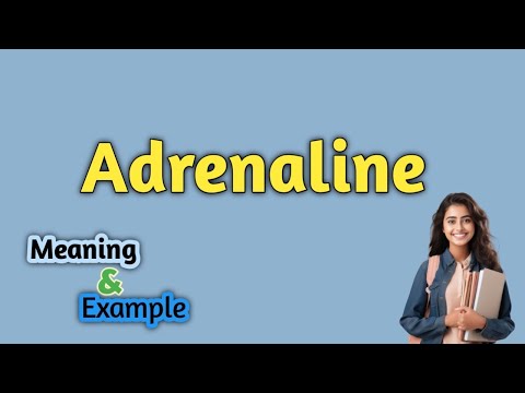 Adrenaline Meaning | Adrenaline Meaning and Example