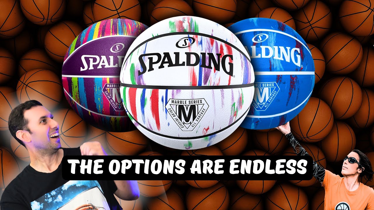 Spalding Marble Series Review - They say no two basketballs are the same!