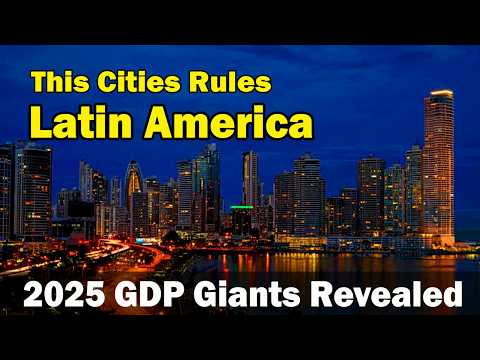 Latin America's 10 Largest Cities in 2025 โ Ranked by GDP