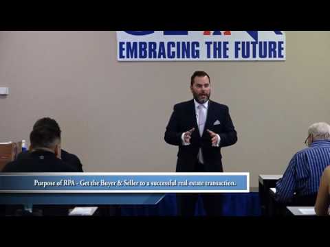 RPA updates presented by General Counsel David Sanders