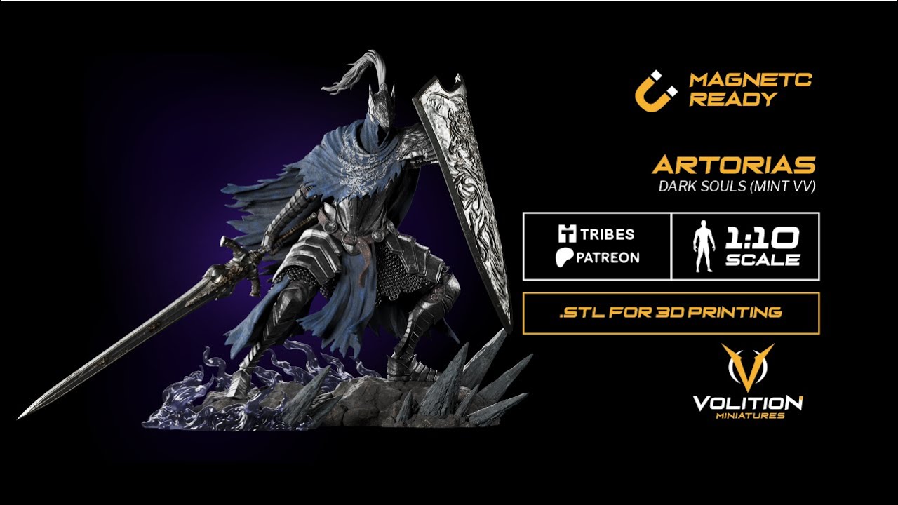 Artorias | Figure | Dark Souls | Fan Art | Turntable